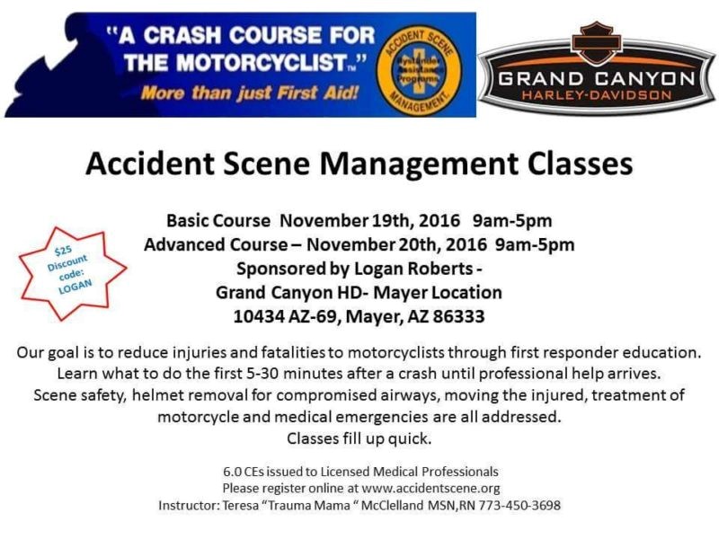 A Crash Course for the Motorcyclist â€“ Accident Scene Management