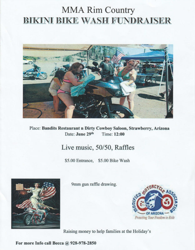 MMA Rim Country District Bikini Bike Wash